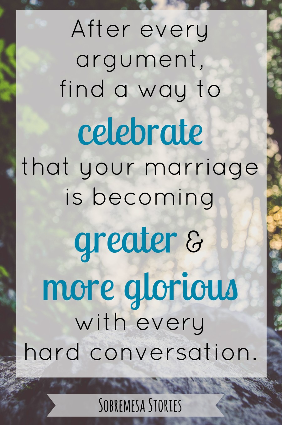 What To Do After An Argument With Your Spouse - Sobremesa Stories